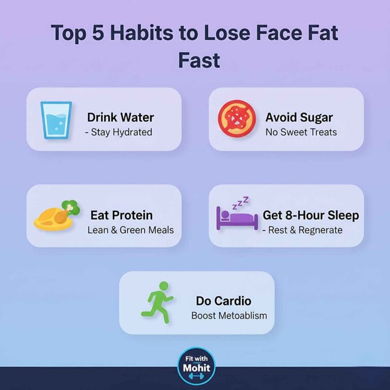 How to Lose Face Fat Naturally - 8 effective tips to Lose Fat Face